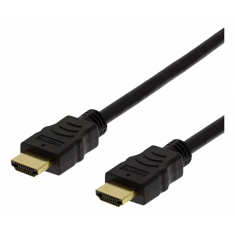 INF High-Speed Flex HDMI cable, 7M, 4K UHD, black