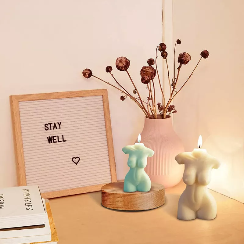 Silikonimuotti / Light muotti 3D Naarasrunko 10 cm